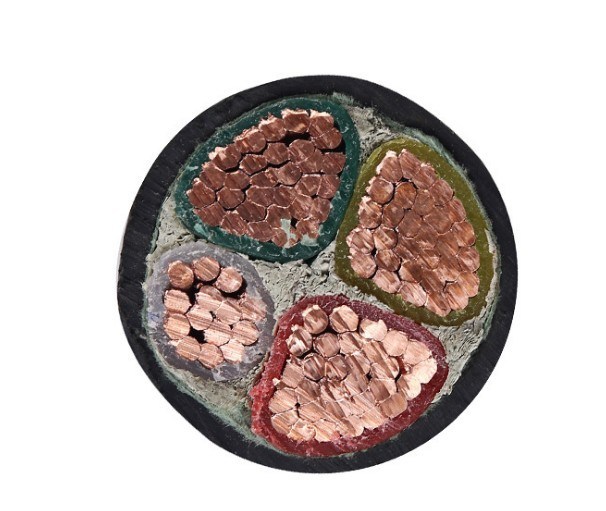 600/1000 V copper conductor cable Armored Low Voltage Underground Cable