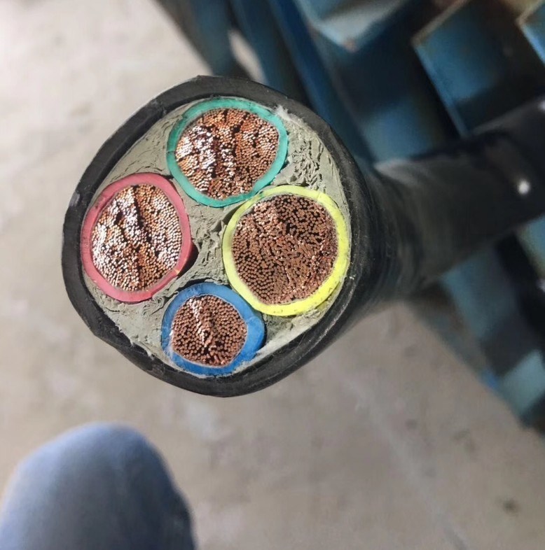 Flexible 4 Core Copper Cable VVR PVC Insulated Power Cable 0.6/1kV