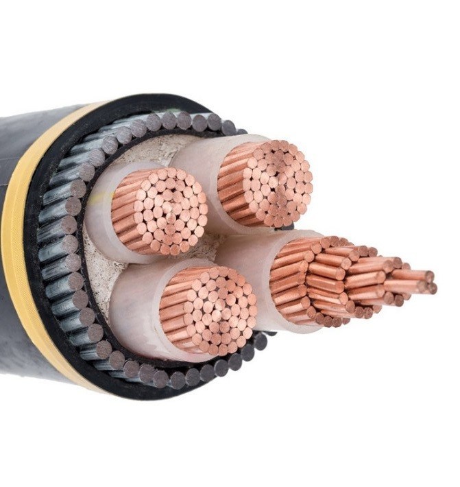 SWA N2XRY 70mm 95mm 120mm 4 Core Armoured Cable XLPE Insulated