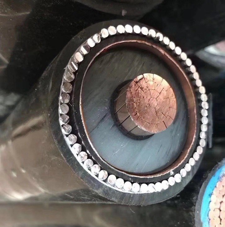 26/35KV Medium Voltage Cables N2XRY Single Core Copper Armored