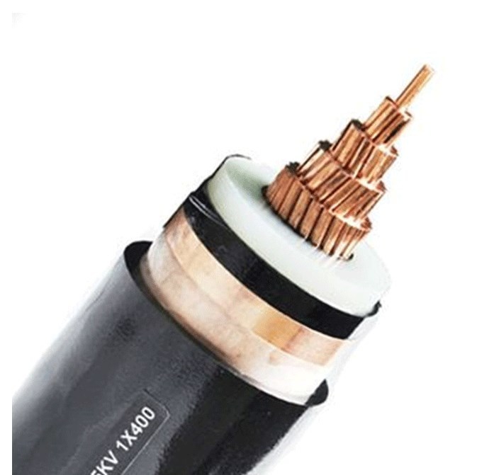 PVC Jacket 33KV XLPE Cable MV 11KV Single Core Cable IEC60502