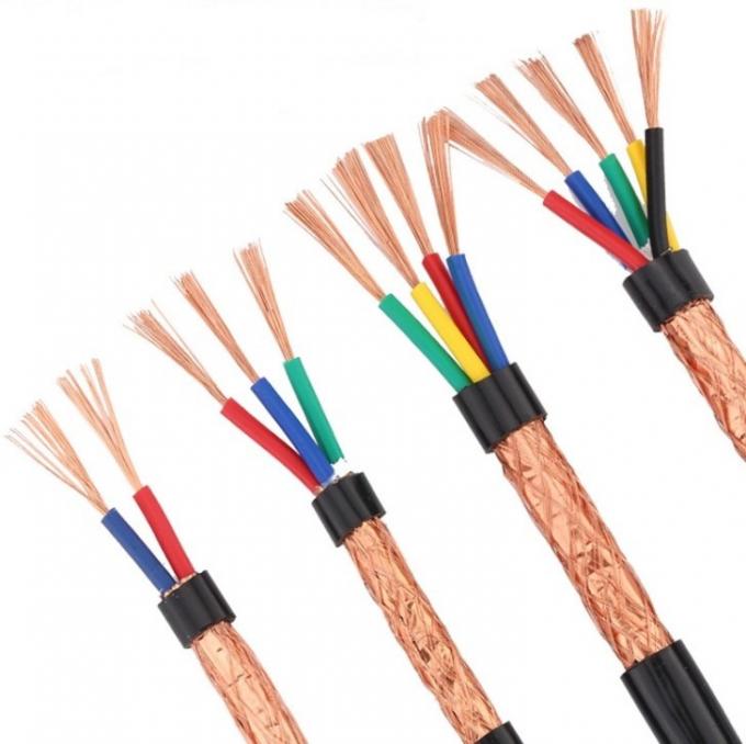 Flexible RVVP Fire Resistant Control Cable 3 Core 4 Core Copper ...